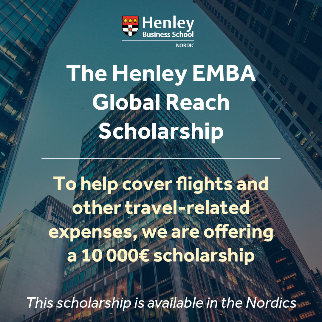 The Henley Executive MBA Global | Global Reach Scholarship - Henley